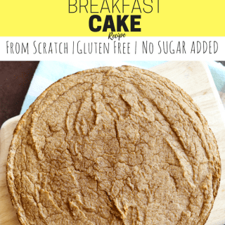 Healthy Quick and Easy Breakfast Cake Recipe - Banana Maple Cake