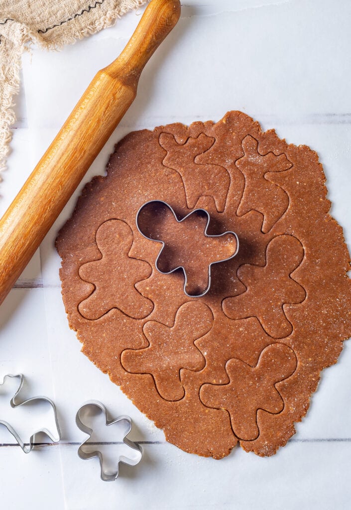 Keto Gingerbread Cookies