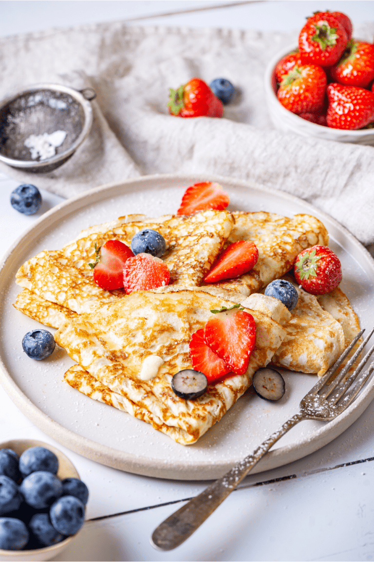Keto Crepes | Each One Has 2 NET CARBS & Made In Just 10 Minutes