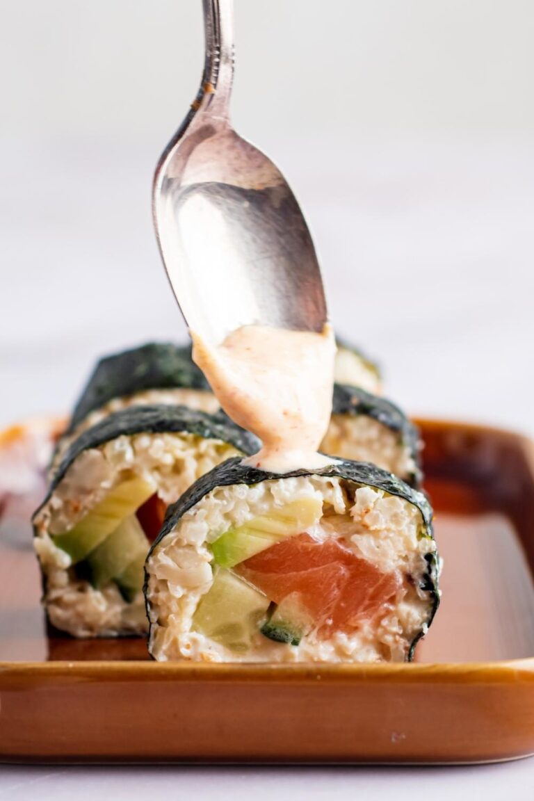Keto Sushi That Tastes Just Like Regular Sushi | 3 NET CARBS Per Roll