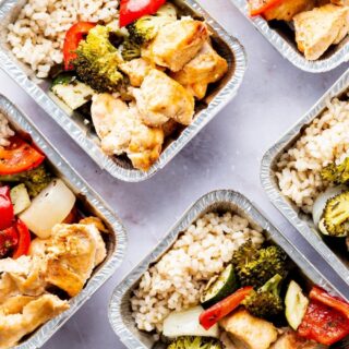 Easy Healthy Chicken and Rice Meal Prep Recipe For The Week