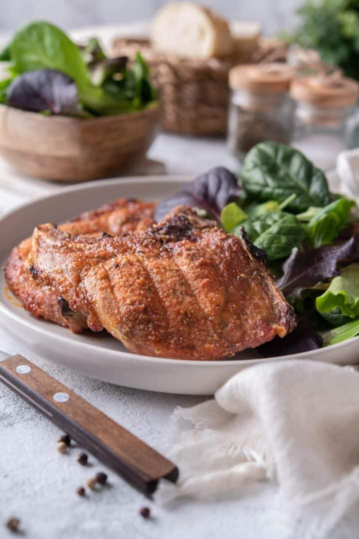 PERFECTLY Cooked Broiled Pork Chops (Made In 20 Minutes)