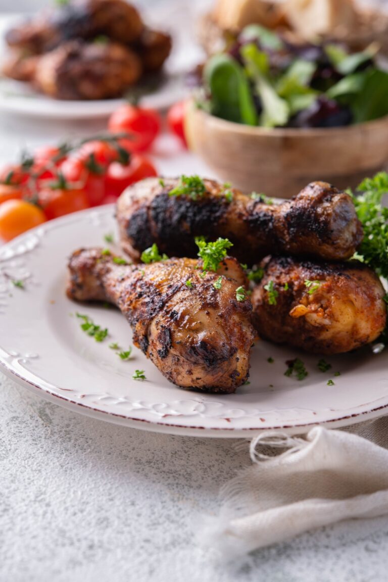 Perfectly Cooked Grilled Chicken Legs (Drumsticks) Every Single...