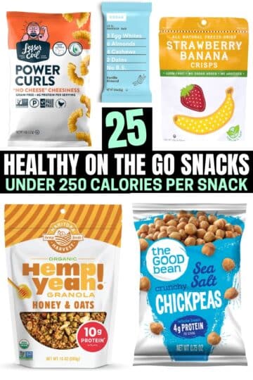 25 Healthy Snacks On The Go