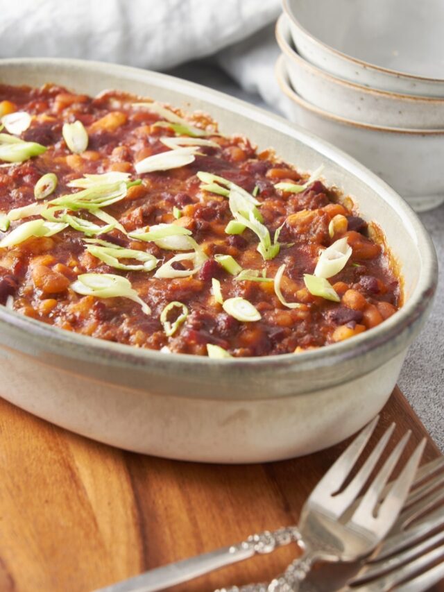 Baked Calico Beans Recipe - The Diet Chef