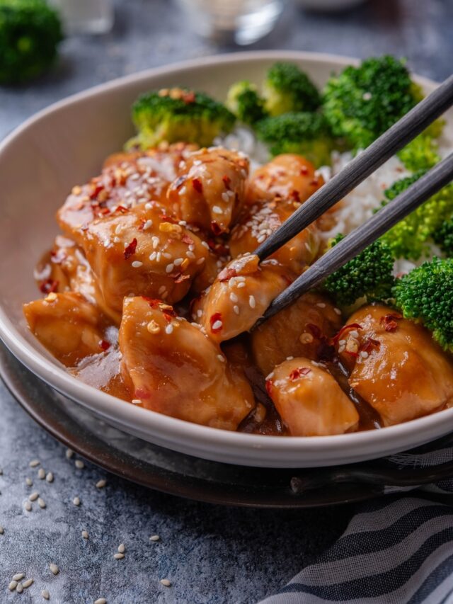 Healthier Orange Chicken - The Diet Chef
