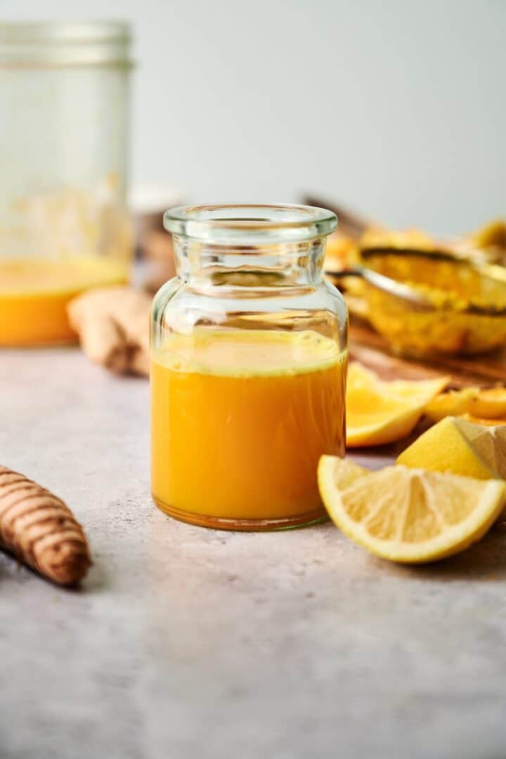 Ginger Turmeric Shot (No Juicer Needed)