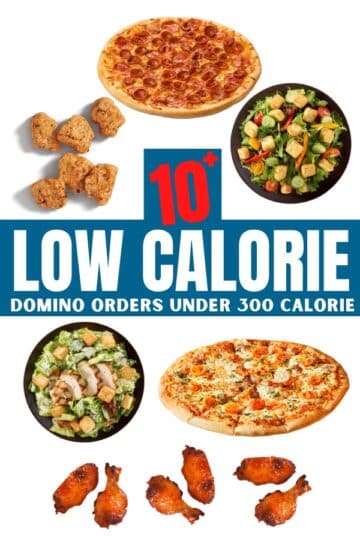 10+ Best Healthy Low Calorie Domino Orders