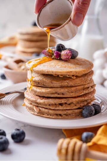 Healthy High Fiber Pancakes (Over 20g Of Fiber In Each Stack)