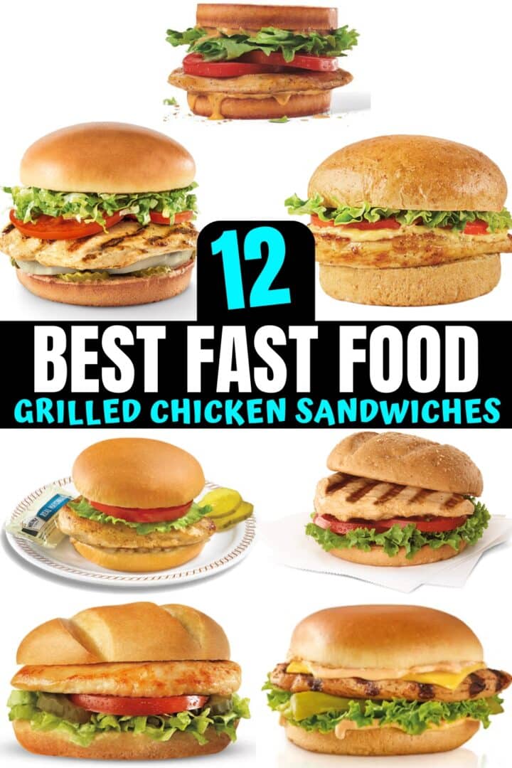 15 Healthy Fast Food Grilled Chicken Sandwiches You Can Order