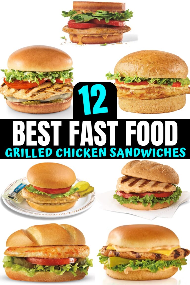 15 Healthy Fast Food Grilled Chicken Sandwiches You Can Order