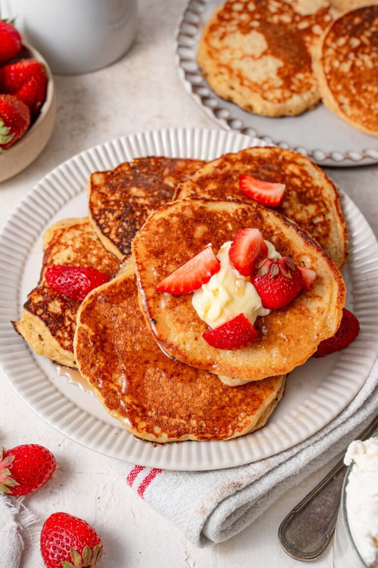 High Protein Cottage Cheese Pancake Recipe