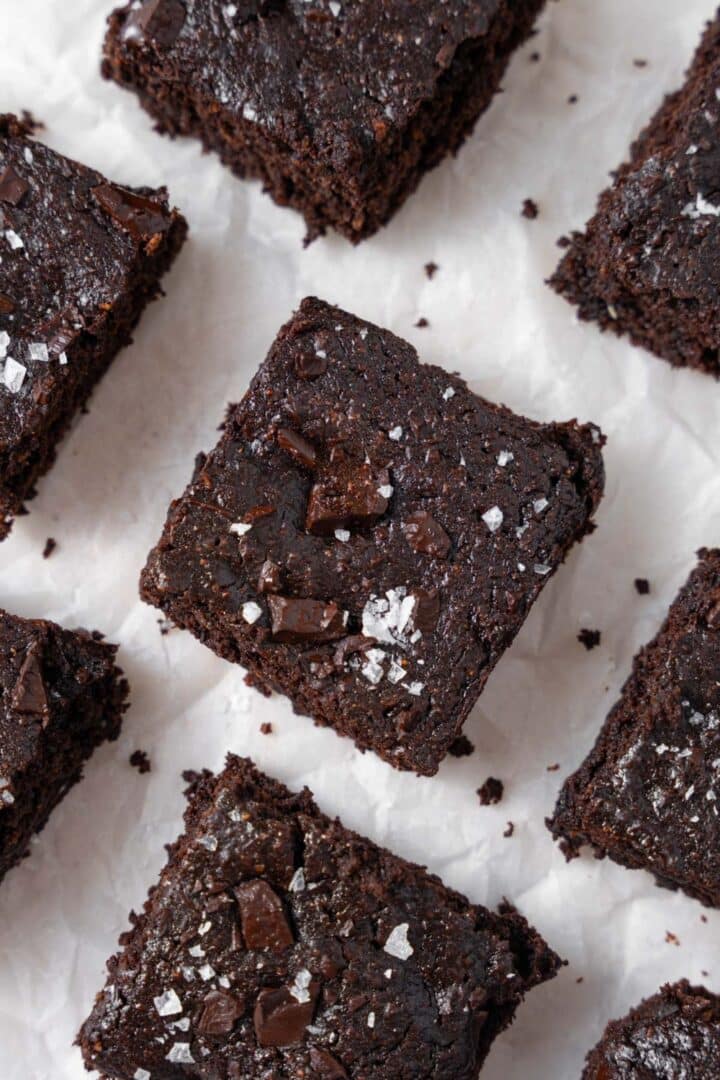 Fudgy Ooey-Gooey Cottage Cheese Brownies